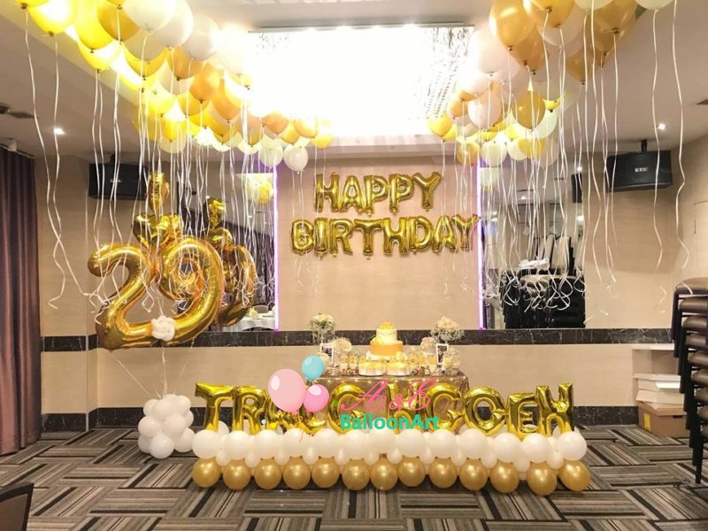 Full Birthday 29 Party Package - A&E BalloonArt