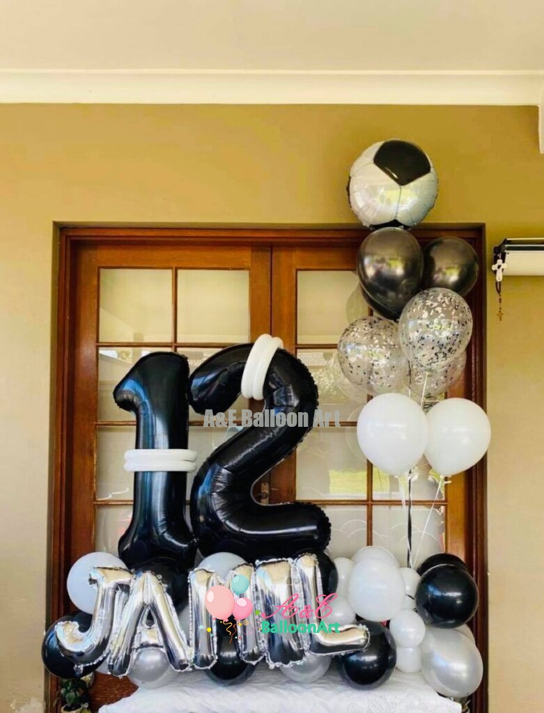 Number 12 Design With Black And White Color (Design Code: N134) - A&E ...