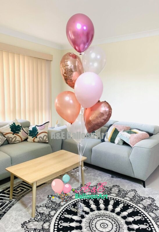 Helium Balloons For Party (Design Code: HT09) - A&E BalloonArt
